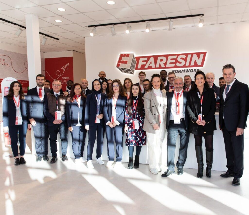Gran éxito de Faresin Formwork en Bauma 2022 - Faresin